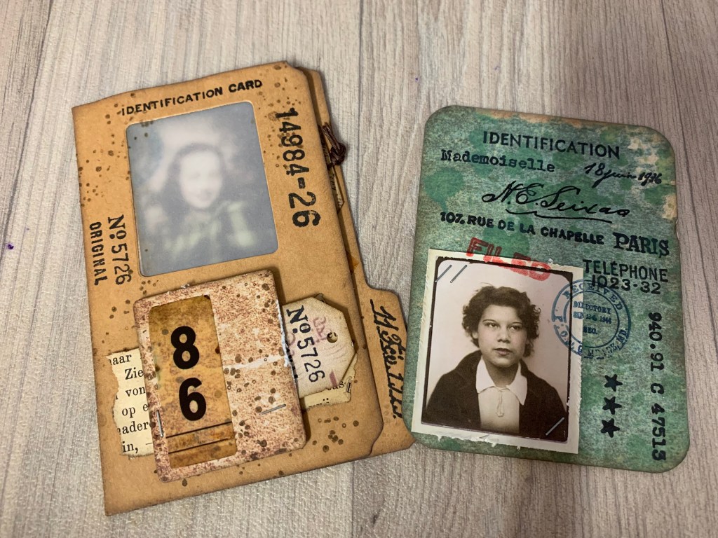 How to Make Vintage-Inspired Identity Cards: A Creative Craft Tutorial